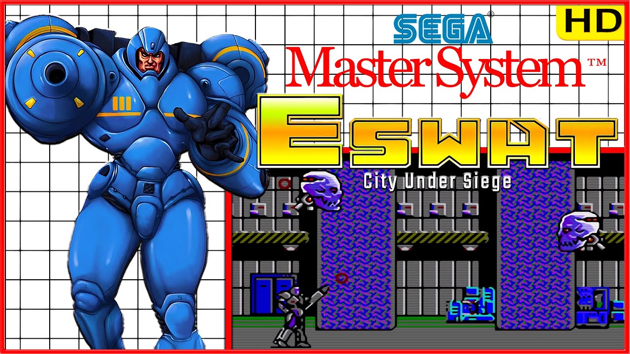Cyber Police ESWAT (Master System) - Gameplay (HD60ᶠᵖˢ) [Playthrough ...