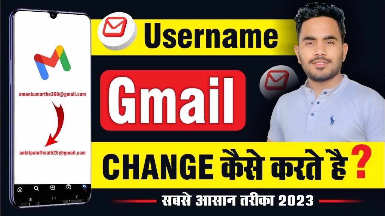 How to Change Gmail username | Gmail Id Username Kaise Change Kare ...