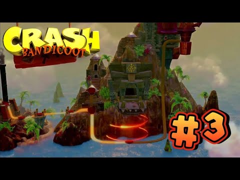 Прохождение Crash Bandicoot (XONE) #3 - Cortex Island - YouTube