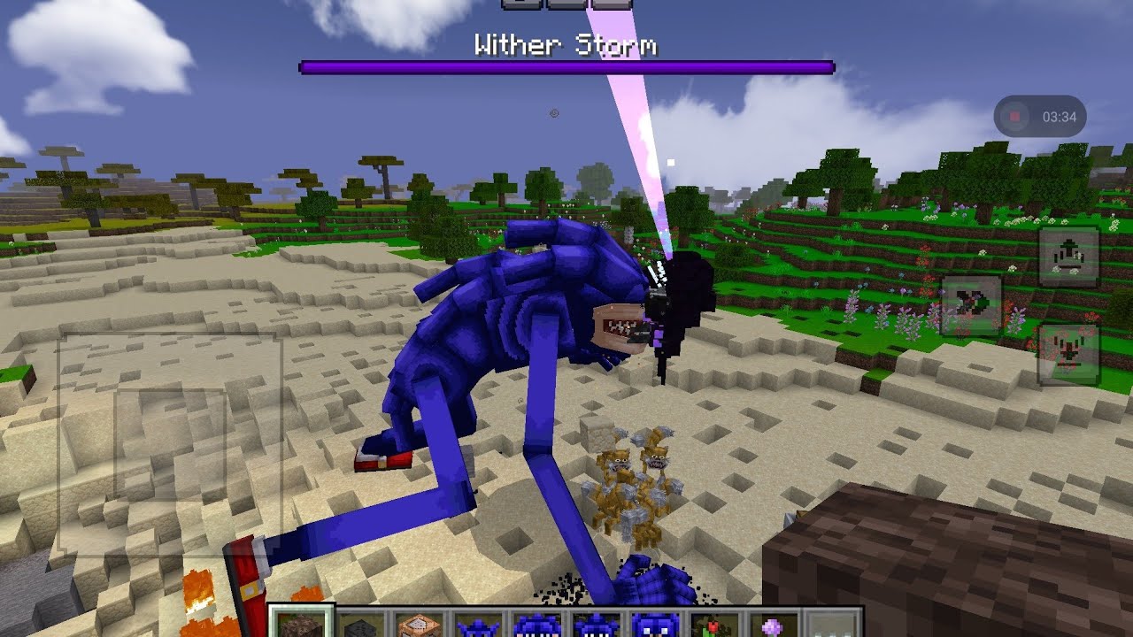 Wither storm phase 2 and 5 vs Shin sonic All phase |Minecraft |wither ...