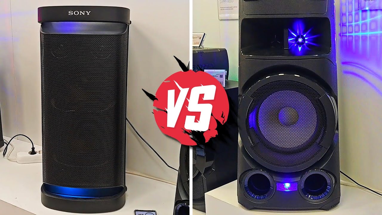 ⚡SONY SRS XP700 VS SONY MHC V73D💥INTENSE DEEP BASS PLAY - YouTube