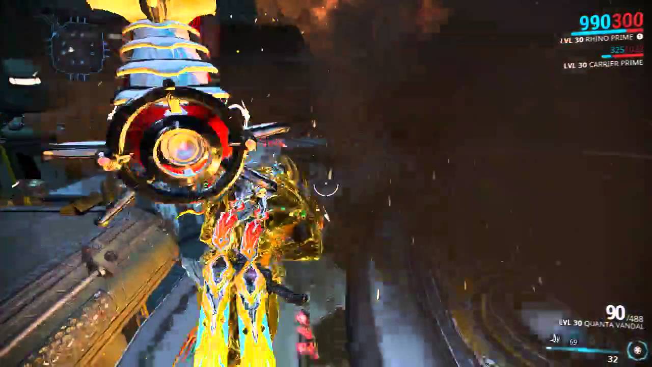 Warframe Kela de Thaym (Sedna Boss fight) Solo fast with Rhino - YouTube