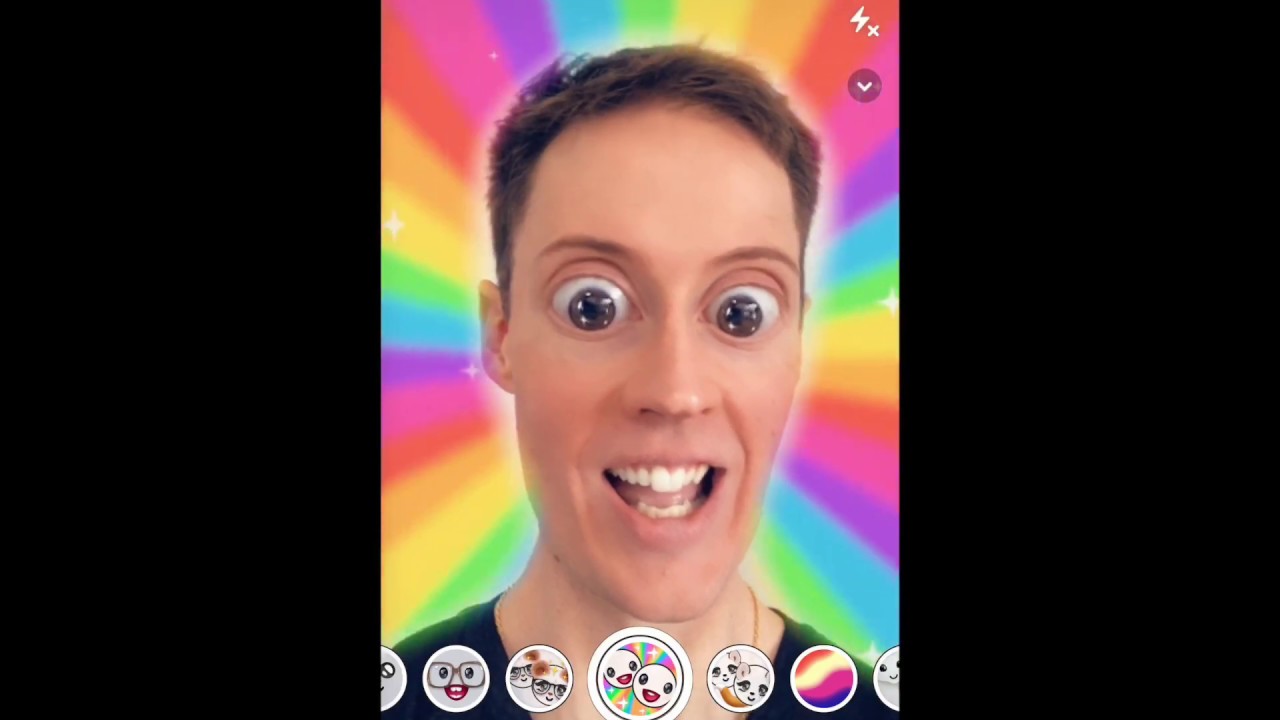 Playing with Snapchat Filters / Lenses May 12th, 2019 - YouTube