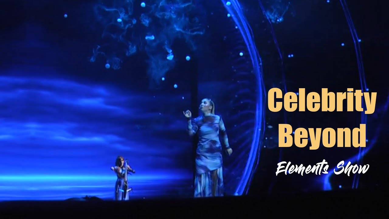 Amazing Elements Show on Celebrity Beyond BY02 cellist - YouTube