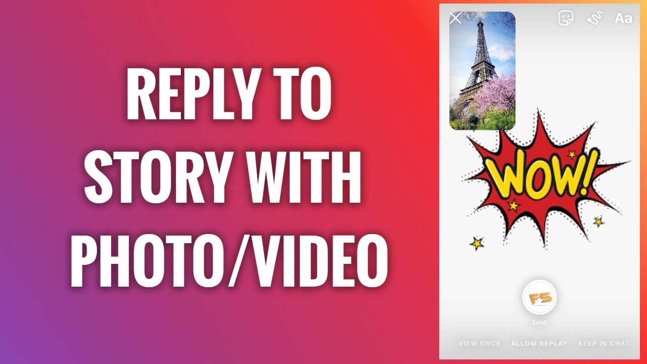 How To Reply To Instagram Story With A Photo Or Video YouTube How To Reply To Instagram Story With A Photo Or Video YouTube