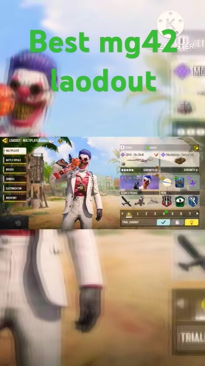 Best mg42 loadout codm - YouTube