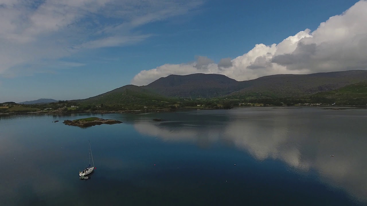 Adrigole harbour and hungry hill - YouTube