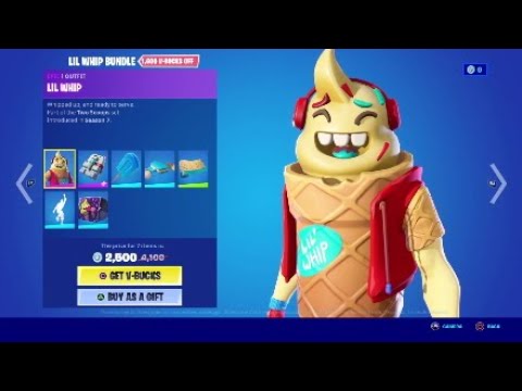 Fortnite Item Shop *NEW* LiL Whip Bundle! [ July 20th, 2022 ] - YouTube