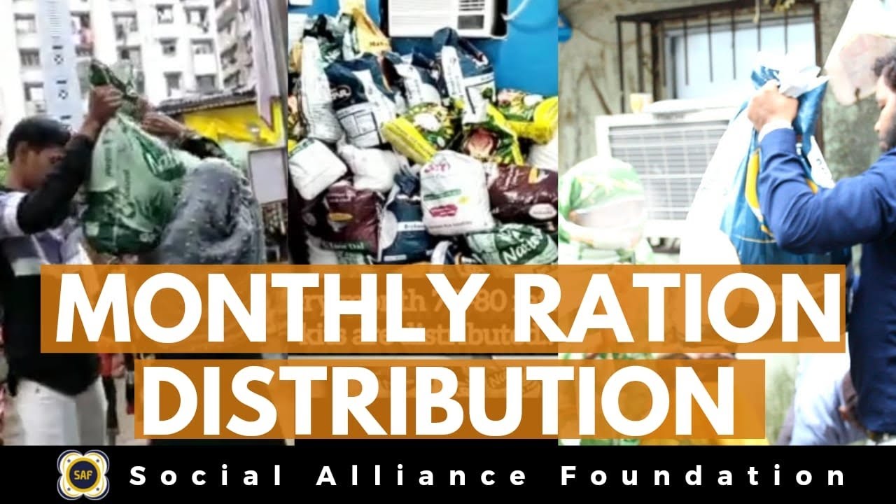 Monthly Ration distribution by @dawahmeet - YouTube