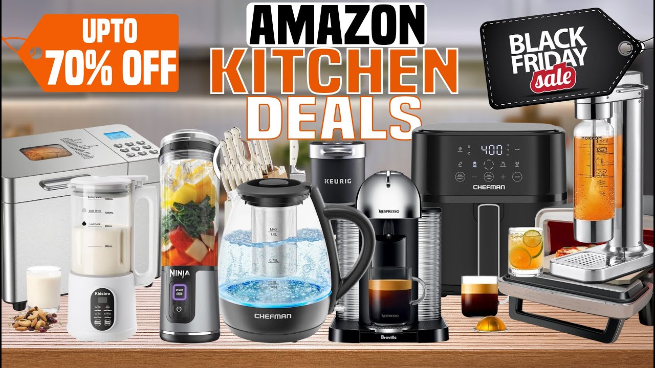 Up to 65% OFF! 20 EARLY Amazon Black Friday Kitchen Deals You Can’t ...