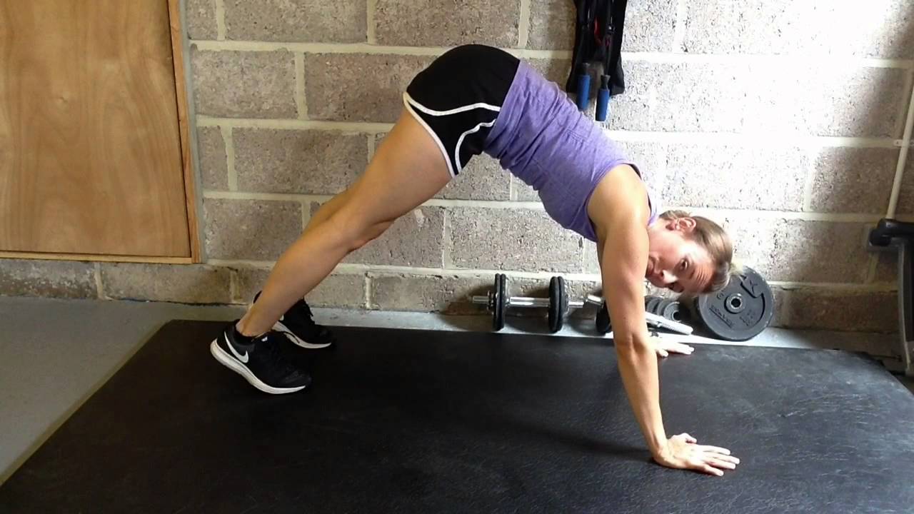 Shoulder Press Ups - YouTube