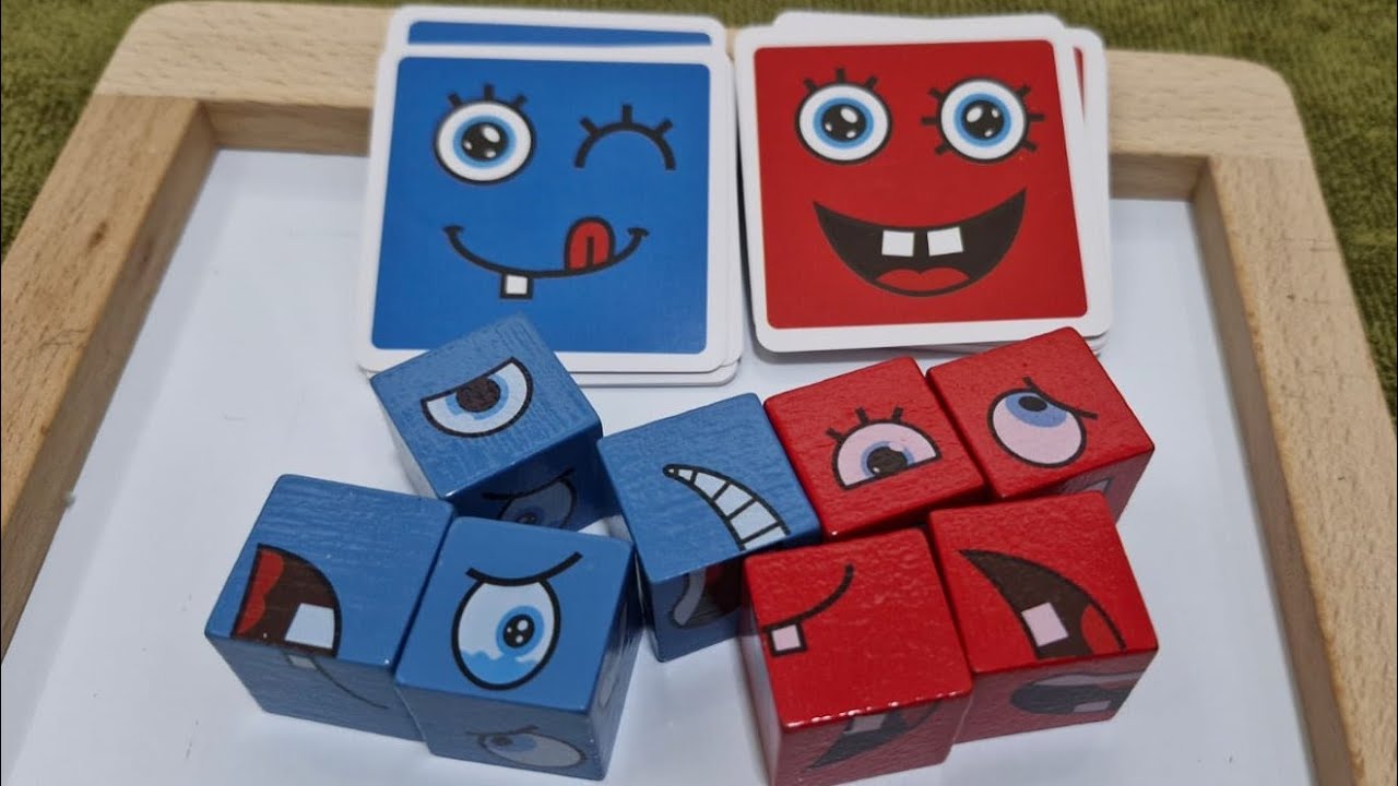 🔥 ASMR - SORTING FACE EXPRESSION PUZZLE GAME 07 | BRAIN PUZZLE ...