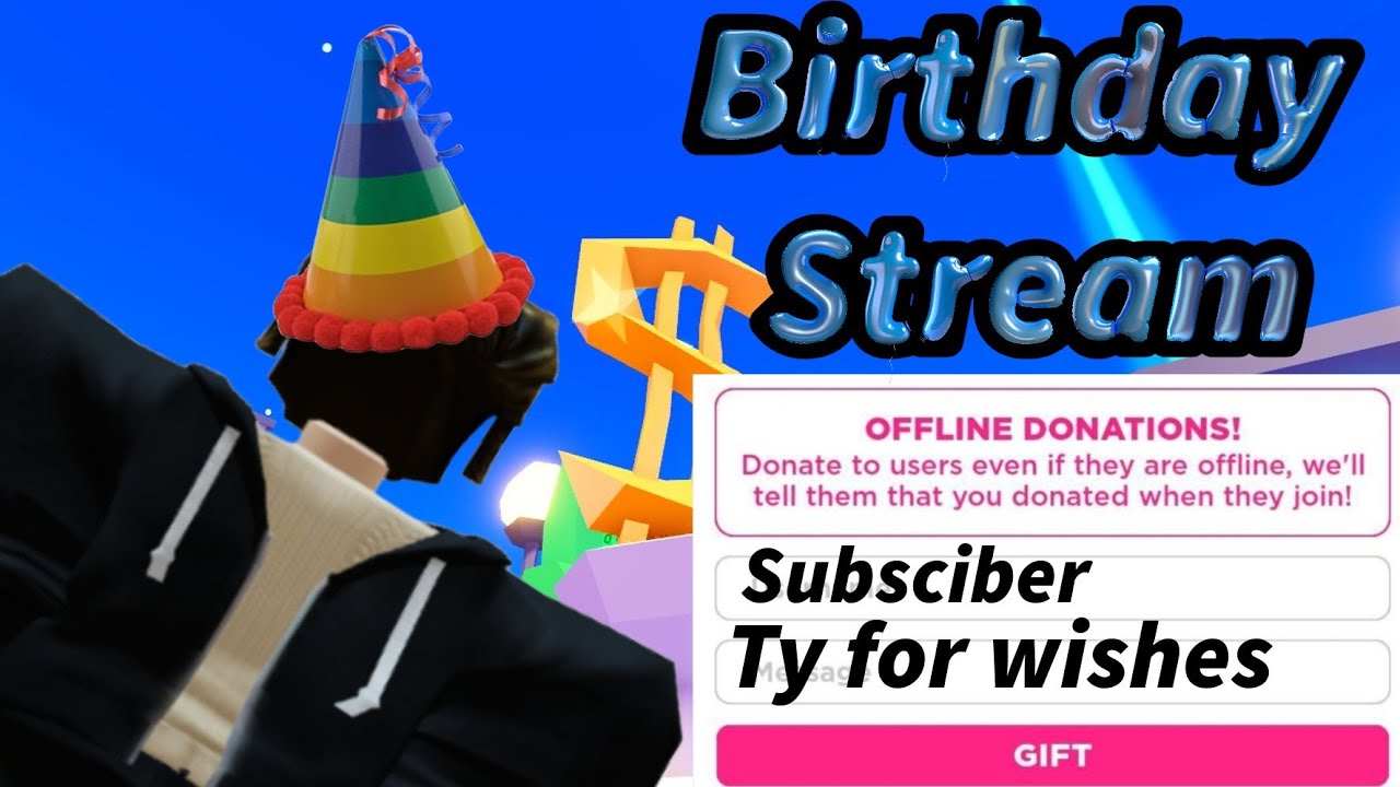 Pls Donate Live🔴|Birthday Special Stream |Donating And Raising Stream ...