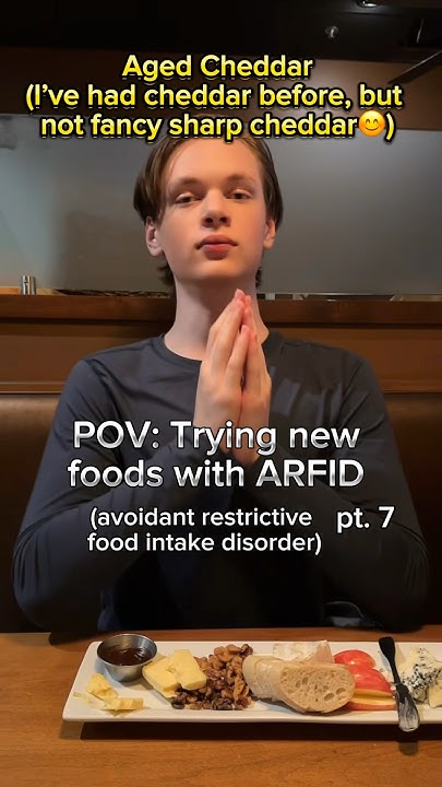 Trying New Foods with ARFID. Part 7. ️ Sharp cheddar cheese. - YouTube