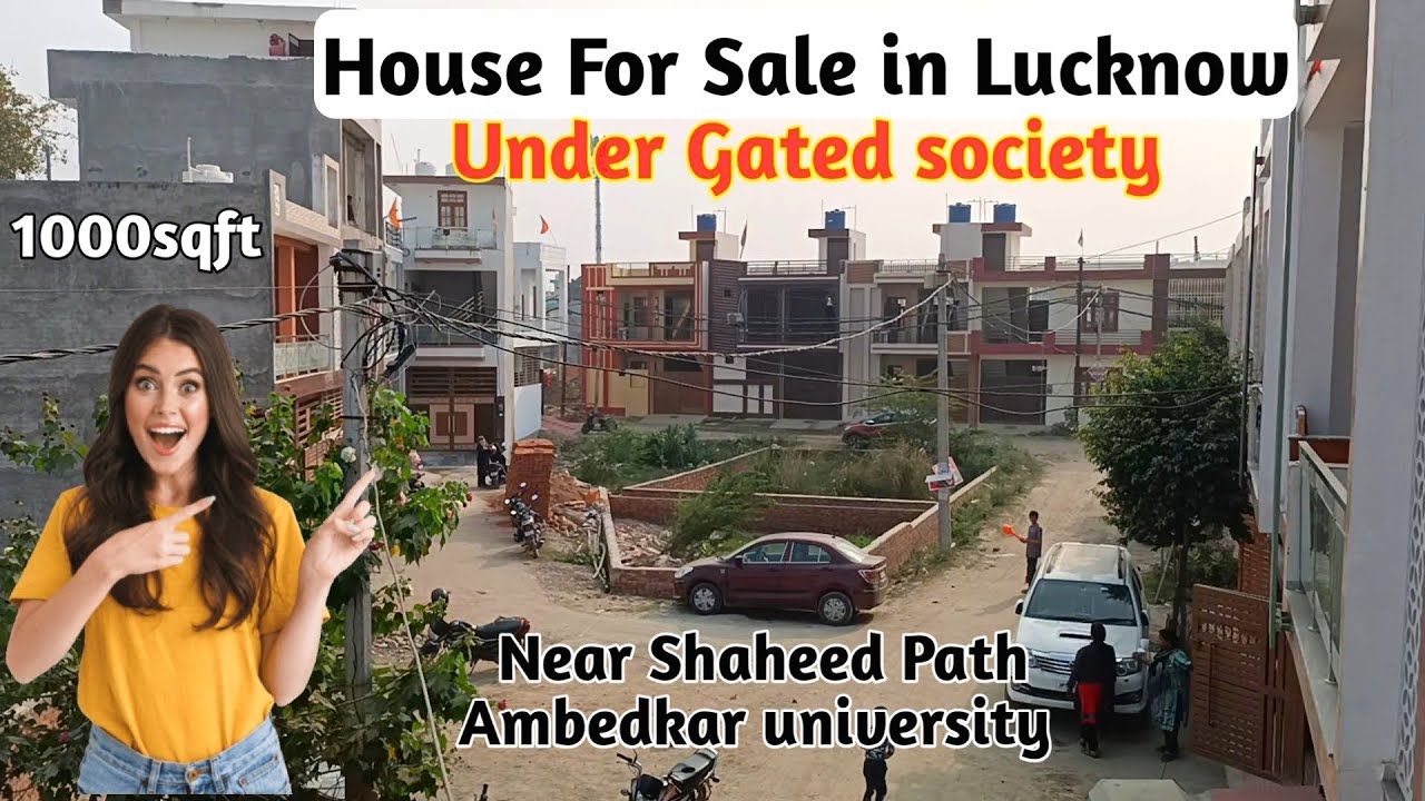 🏡 House for Sale in Lucknow | Gated Society | Near Shaheed Path ...