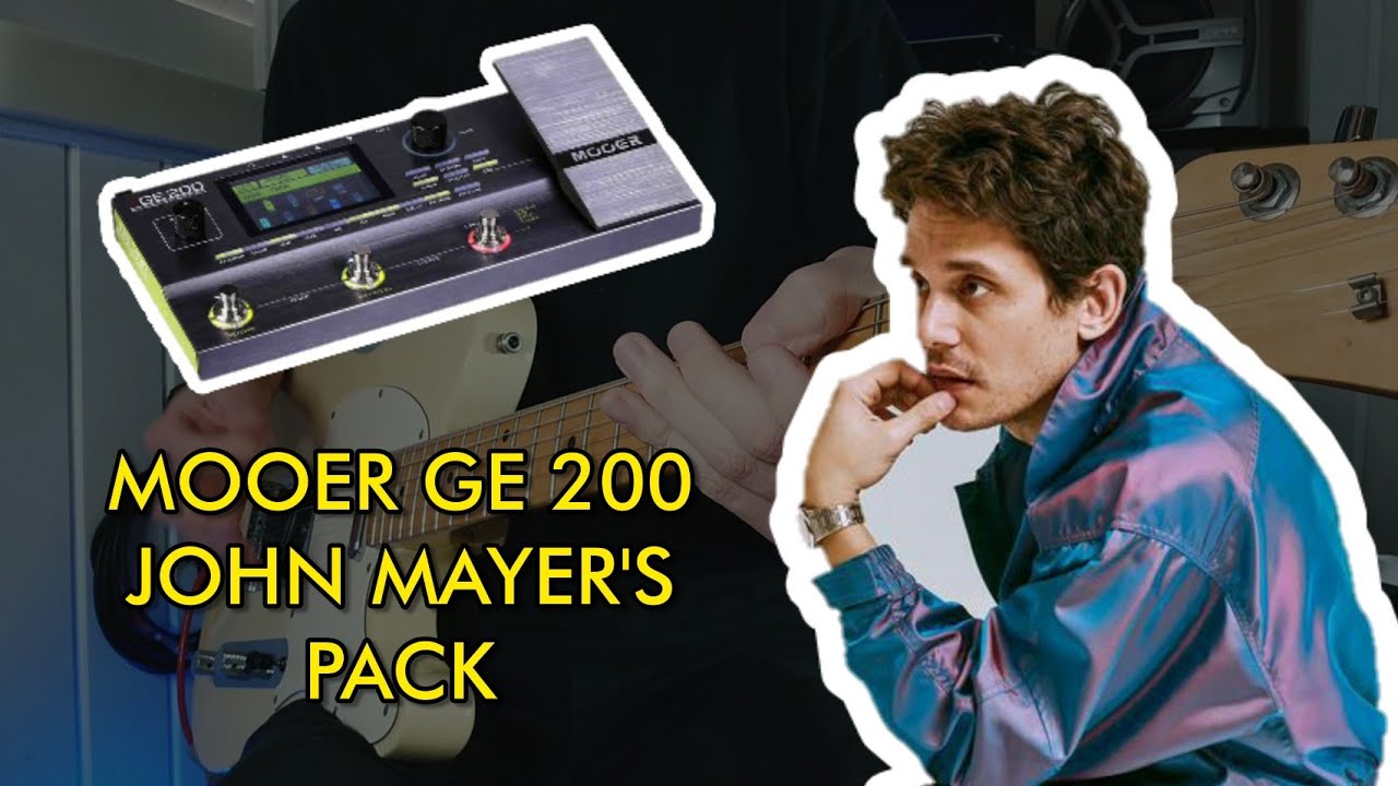 JOHN MAYER | MOOER | GE 200 | IMPULSE RESPONSE | PRESET | FENDER TWIN ...