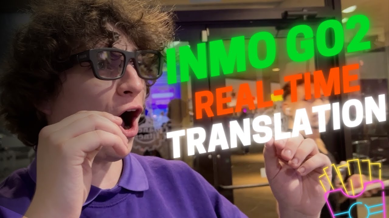 Reaction - INMO GO2 AR Glasses Shock Everyone with Real-Time Translation! - YouTube