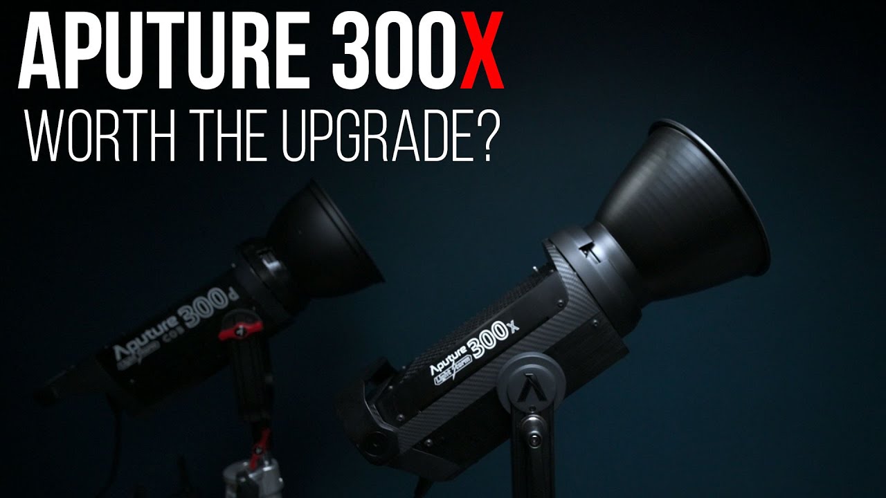 Aputure 300X vs Aputure 300d Mk 1 - Should you sell off your old lights? - YouTube