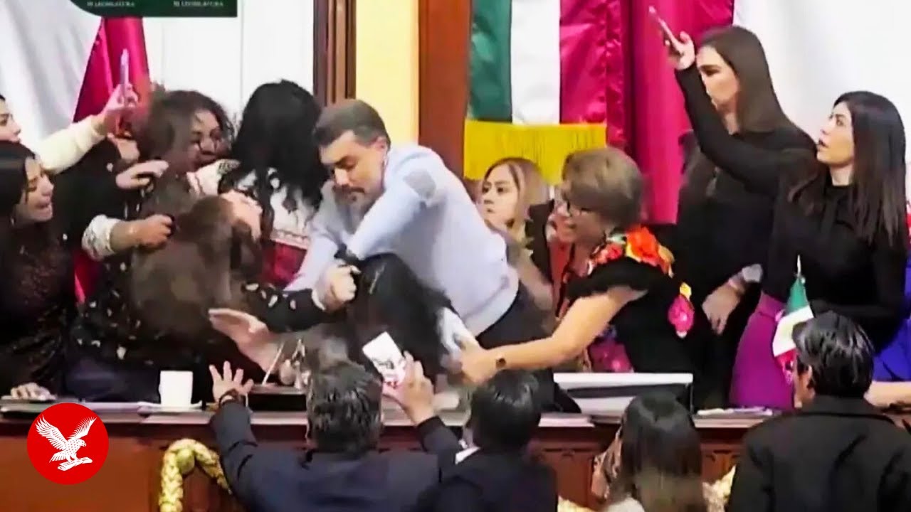 Mexican congress fight: Female lawmakers brawl during heated debate ...