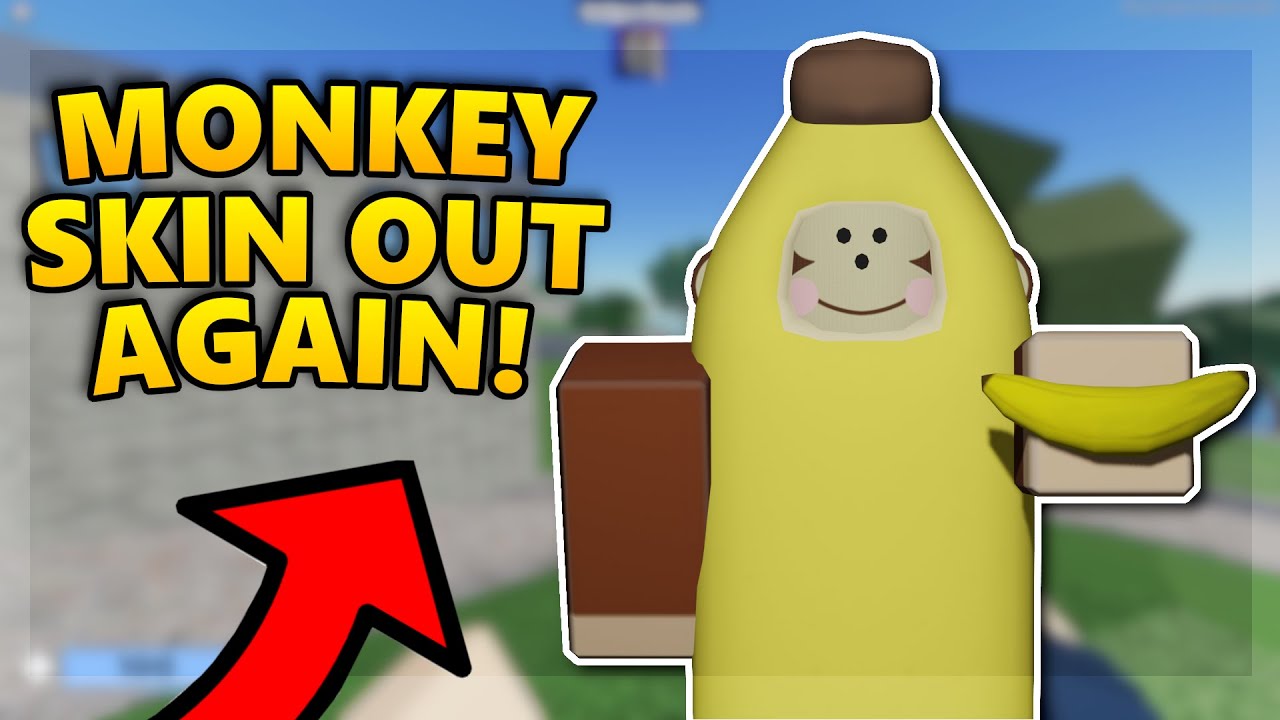 MONKEY SKIN IN ARSENAL IS BACK! | Roblox Arsenal - YouTube