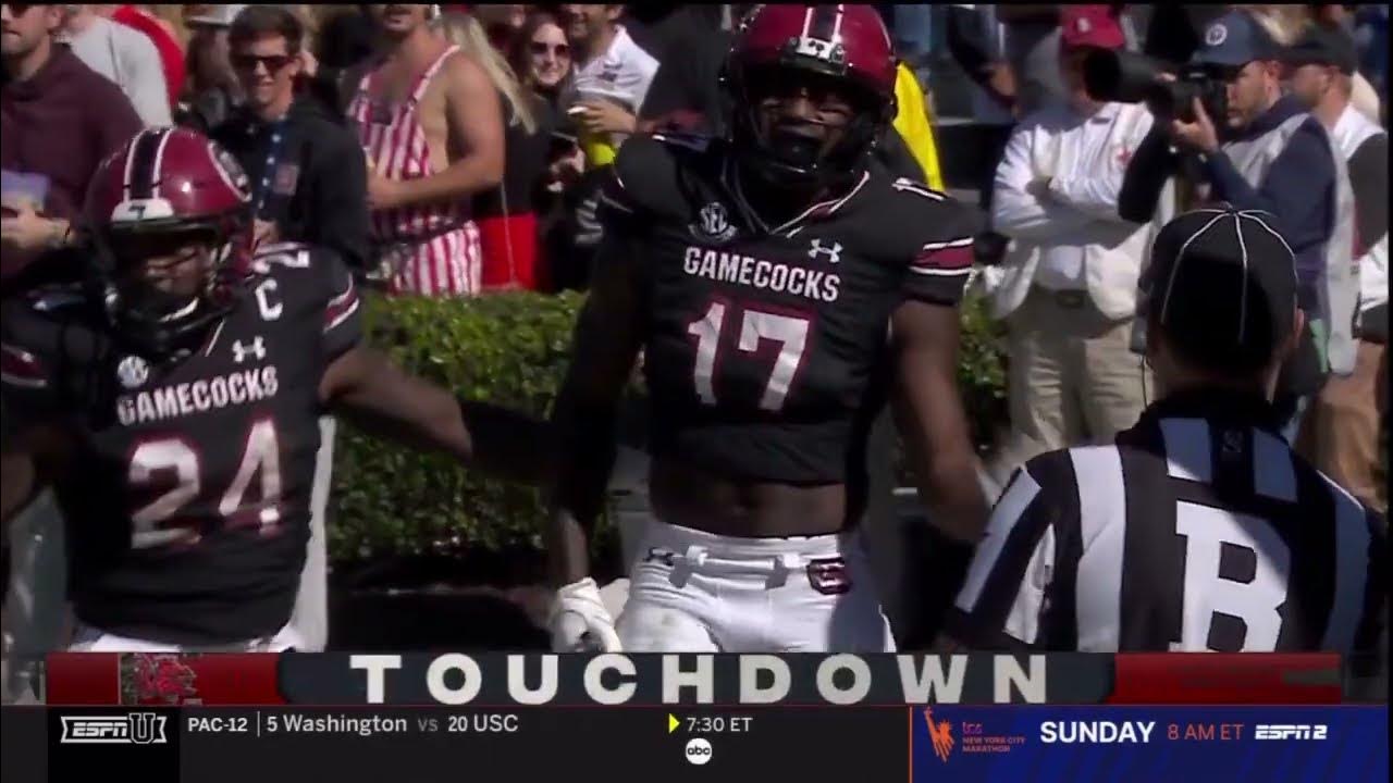 2023 USC vs Jacksonville St - Xavier Legette 5 Yd Touchdown Reception - YouTube