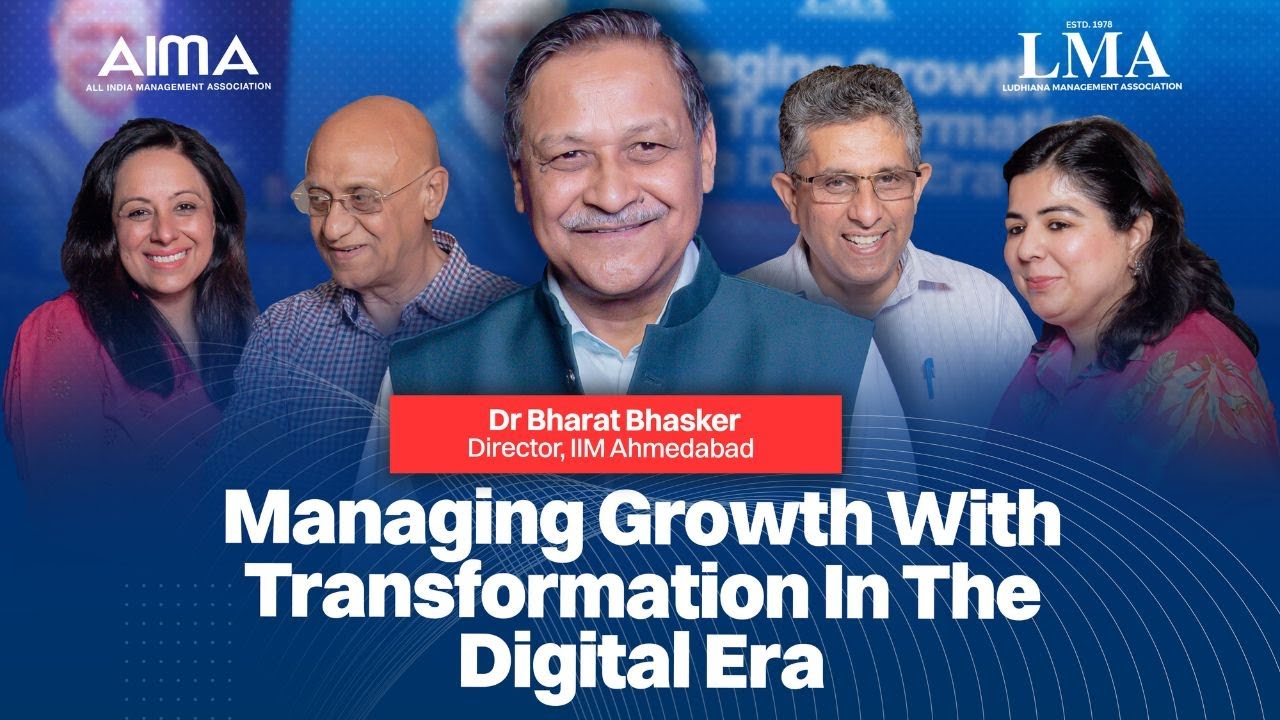 LMA | Managing Growth with Transformation in the Digital Era | Dr ...