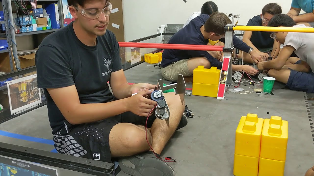 Vertical Stone Intake Prototype - Robot in 1 Weekend - YouTube