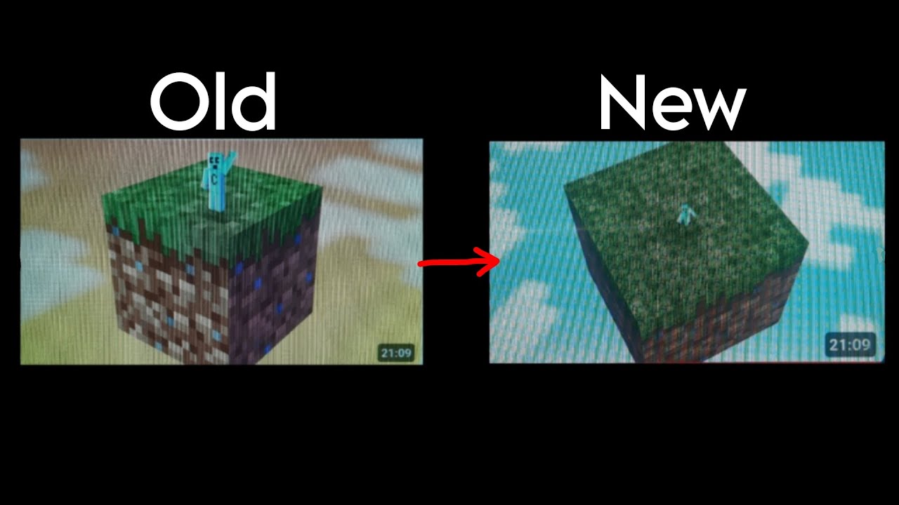 Minecraft but there's Only One Giant Block - Craftee - YouTube