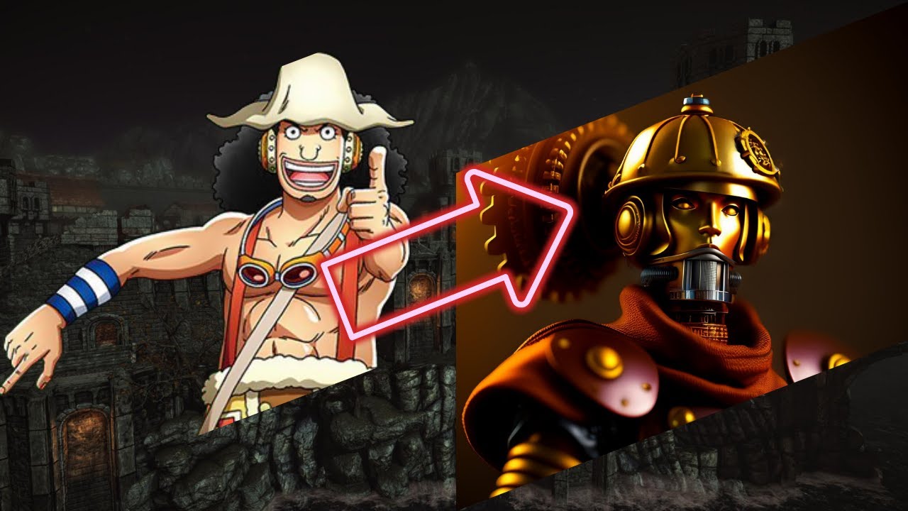 ONE PIECE but STEAMPUNK PROTOTYPE ROBOT 💥 All Characters - YouTube