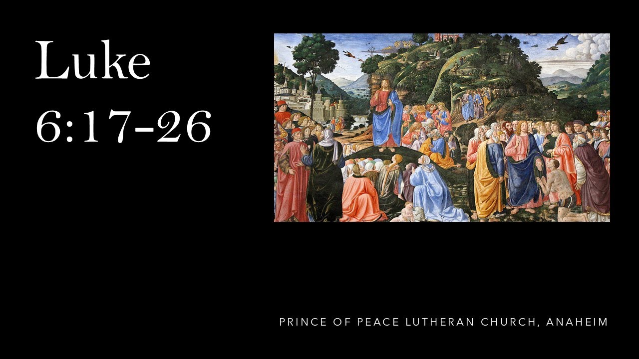 Luke 6:17-26 - Jesus's Sermon on the Plain - YouTube