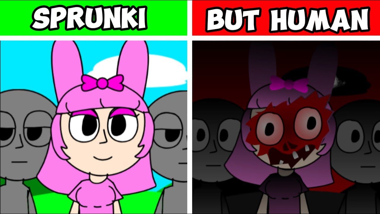 Incredibox : Sprunki Pinki But Human | Normal And Horror Version (NEW ...