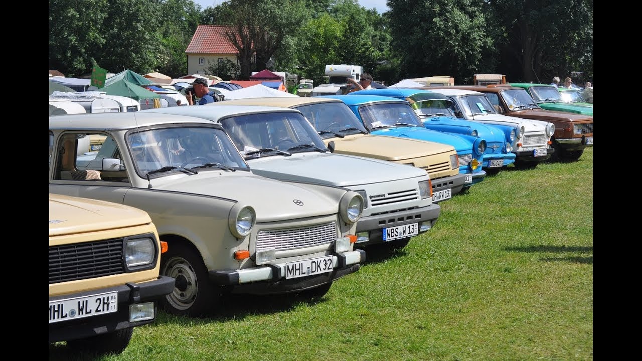 24.Trabant & IFA-Treffen in Mühlhausen 2019 - YouTube