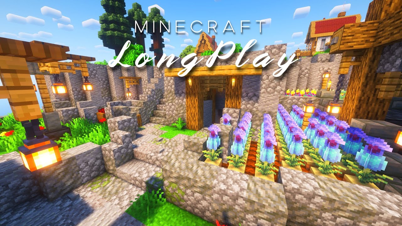 Minecraft Long-Play | Building a Restorative Retaining Wall | The In ...