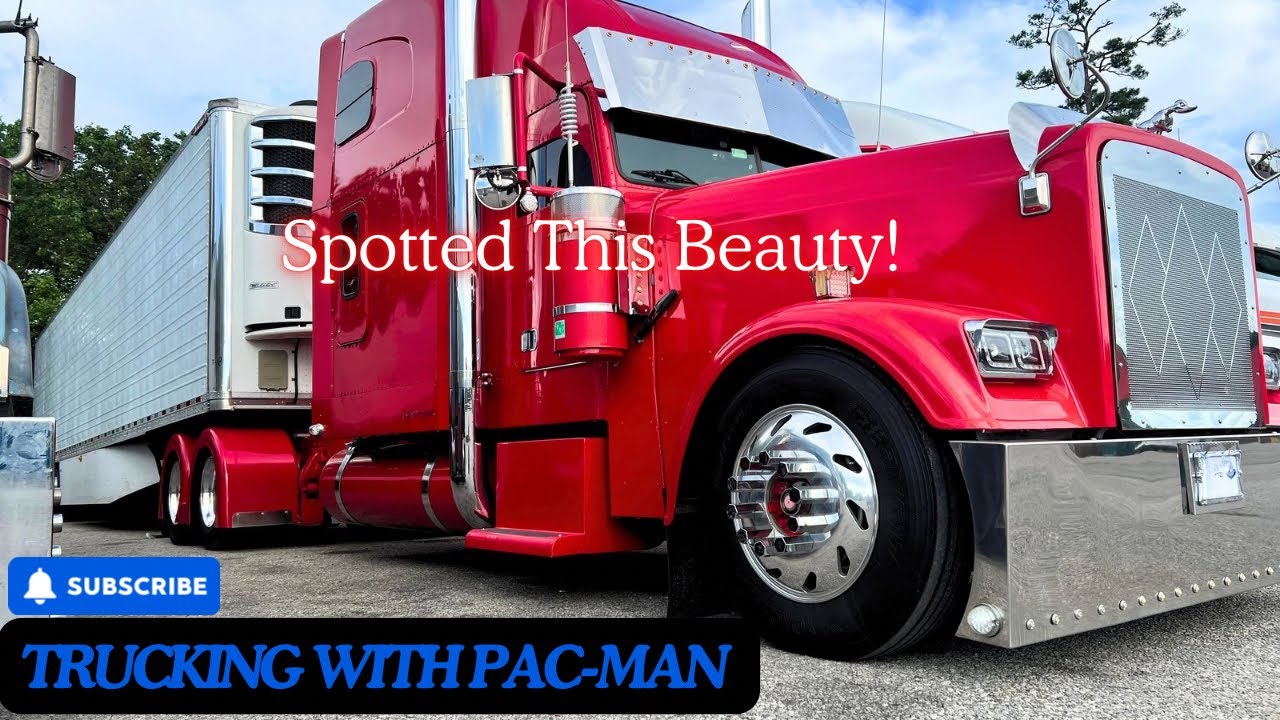 Spotted A Custom Freightliner Classic - YouTube