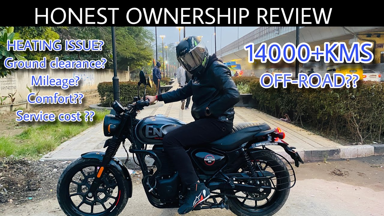 Hunter 350 Honest Ownership Review 14000+kms done |Samir Malhotra Vlogs ...
