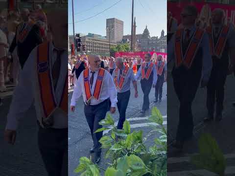 Orange Order V E Day Celebration Parade 17th May 2025 - YouTube