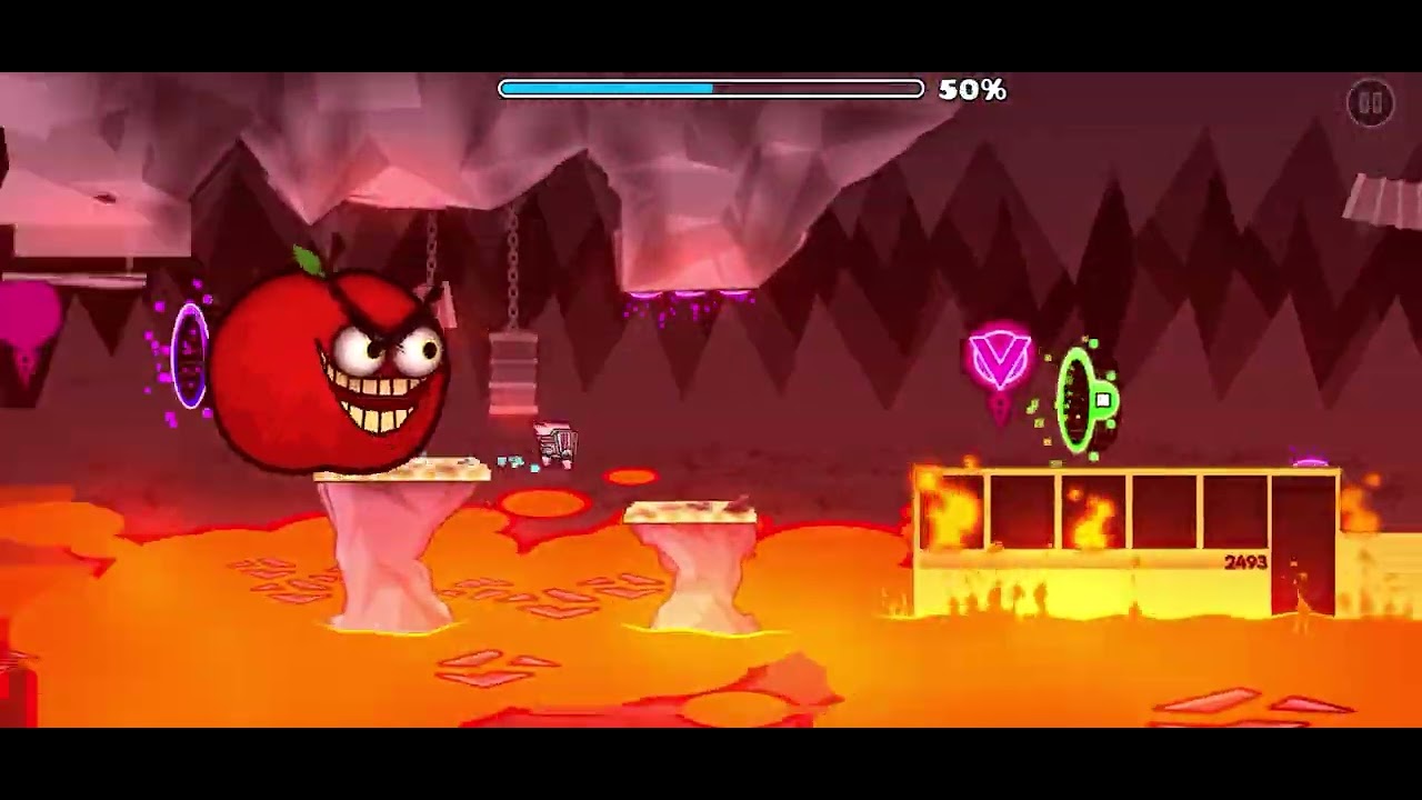 7000 stars! One Bad Apple (easy demon) - YouTube