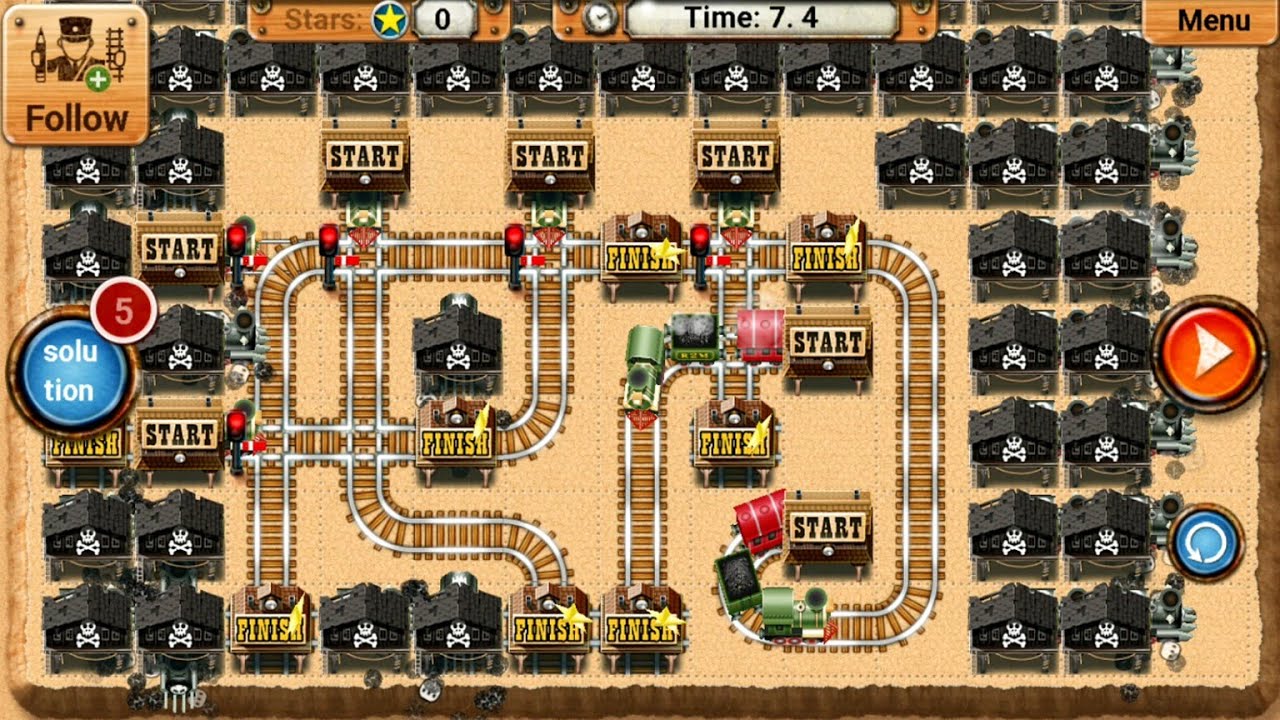 Rail Maze 2 Sharp Gameplay - Train Puzzle Game - Android Gameplay #1950 ...