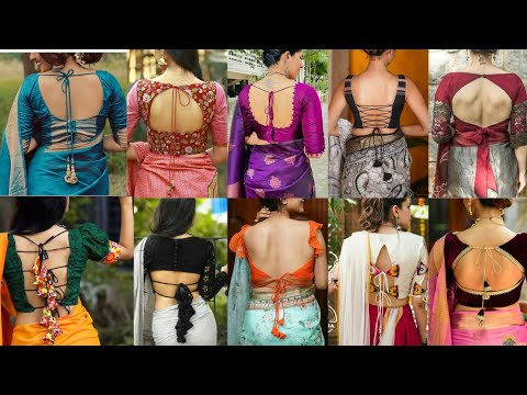 Blauj dizain|blouse back neck designs|| blouse designs 2023|| blouse Astin dezaine| #blauj #blouse