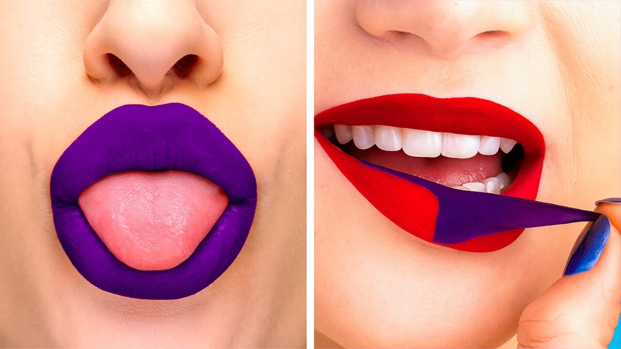 Lipstick Tricks You’ve Never Seen Before! - YouTube