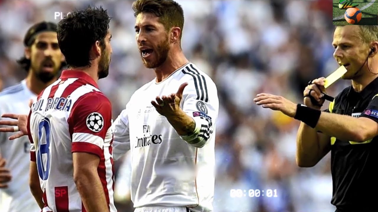 When Sergio Ramos Gets Angry - YouTube