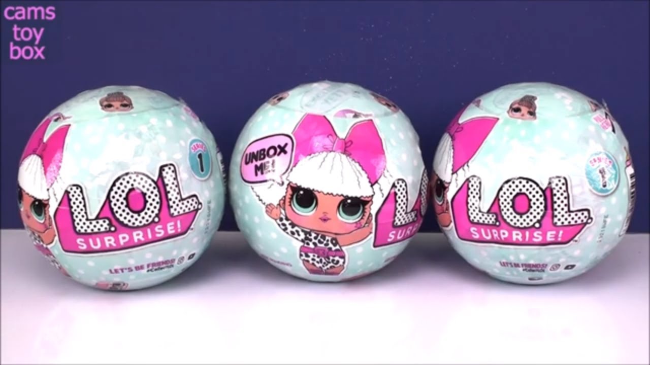 NEW LOL Series 1 Surprise DOLLS Unboxing TOYS DOLL Blind Bags - YouTube