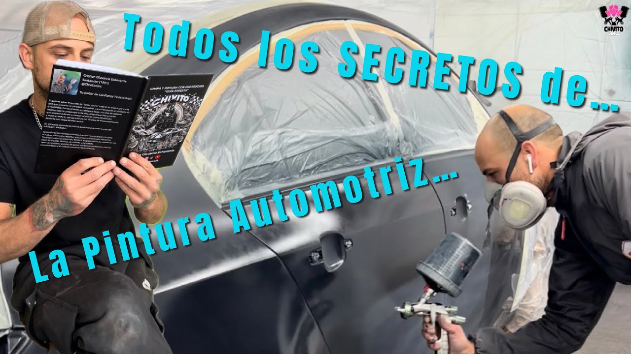 Aprende todos los SECRETOS del ¡ ARTE DEL PINTADO AUTOMOTRIZ ! Tutorial ...