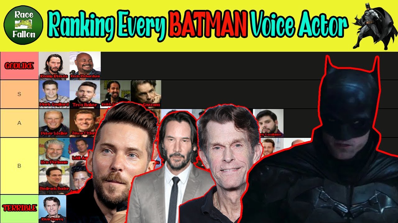 Ranking Every BATMAN Voice Actor - YouTube