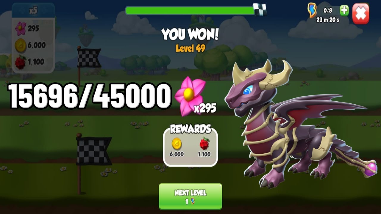 How to Play Dragon Runner | 49 Win Strikes 15696 Flowers | Dragon Mania ...