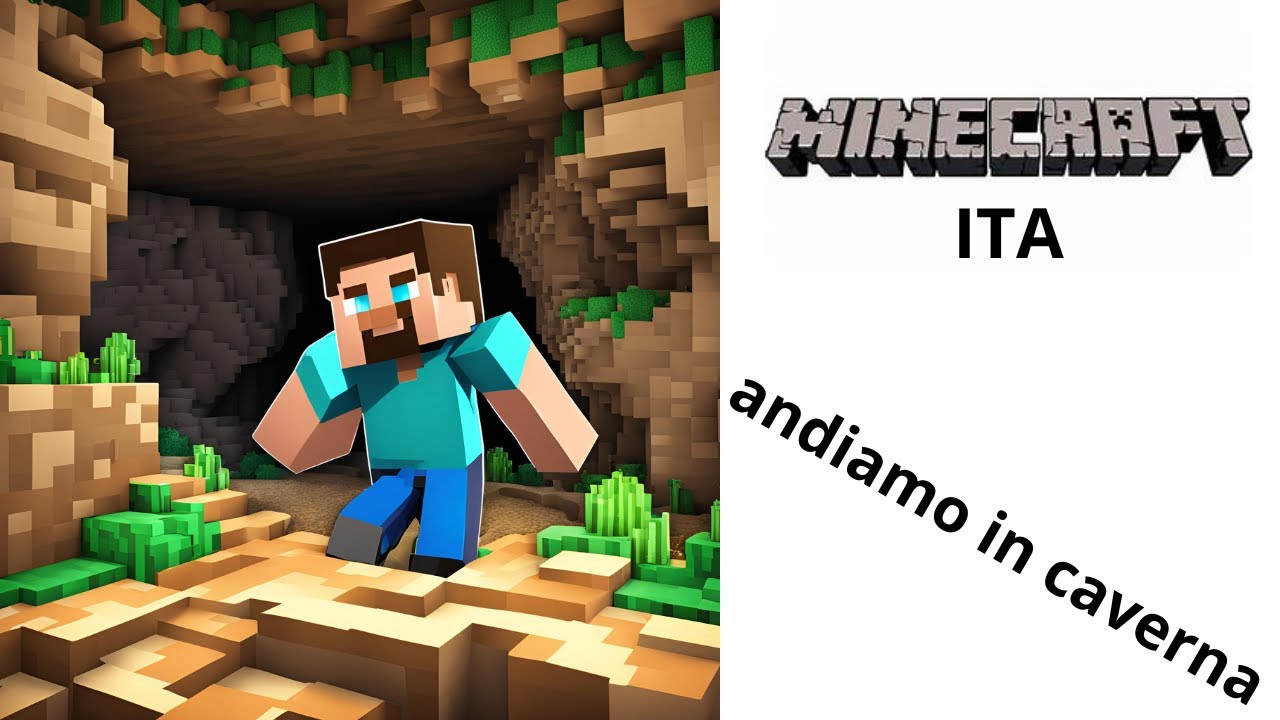 MINECRAFT fazioni #03 andiamo in caverna - YouTube