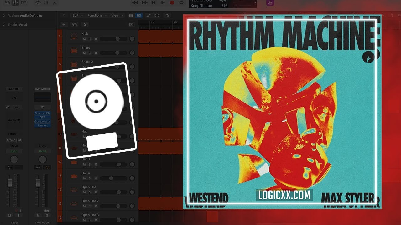 Westend & Max Styler - Rhythm Machine (Logic Pro Remake) - YouTube