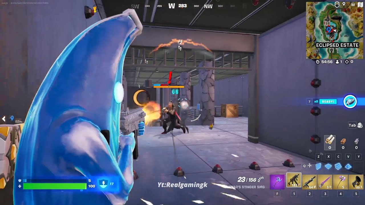 KADO THORNE VS GUNNAR'S Mythic SMG Fortnite - YouTube