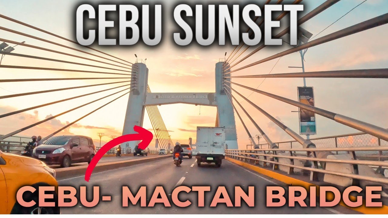 MACTAN TO TAYUD CONSOLACION | BEAUTIFUL SUNSET DRIVE| AFTERNOON SCENE ...
