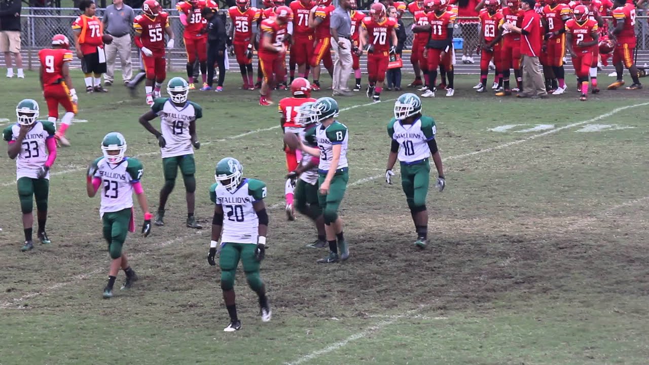 Green Run HS vs Bayside HS Football 10 12 13, Clip 11 - YouTube